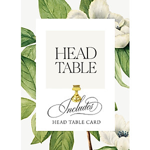 Weekend Paper Co. Modern Square Table Numbers, Single Sided 5x5 Modern Design, Black Matte Ink, Numbers 1-25 Plus 3 Bonus Signs for Your Wedding, Reception, Anniversary, or Any Celebration!