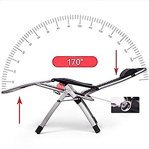 XZGDEN Lightweight Sun Lounger Camping Chairs Zero Gravity Reclining Garden Sun Lounger Chair with Adjustable Padded Headrest and Practical Cup Holder Portable Folding Recliner, Cushion Optional