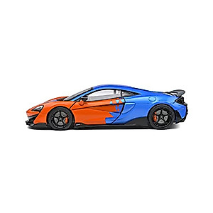 Solido S1804503 1:18 McLaren 600LT F1 Team Tribute Livery 2019 Collectible Miniature car, Multi