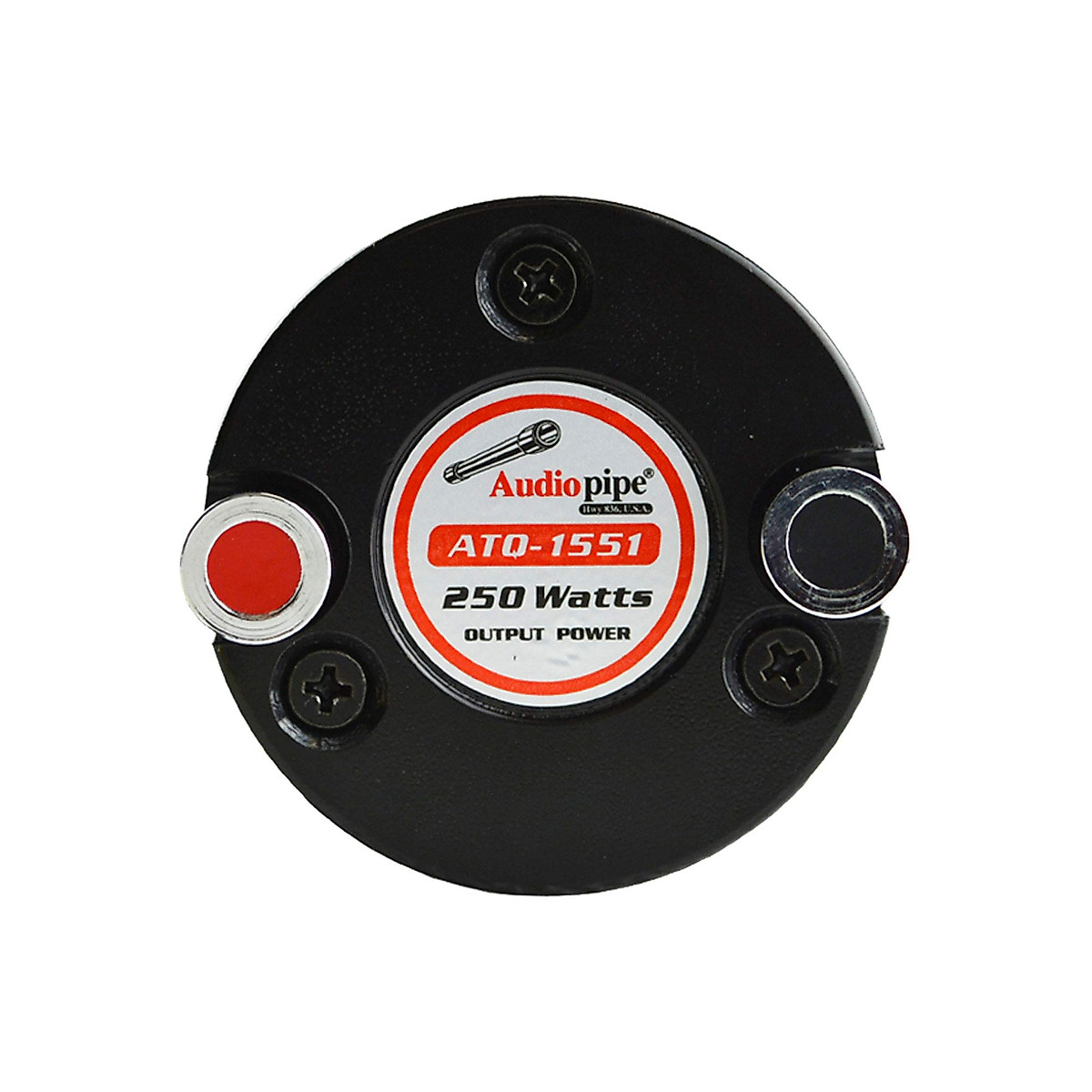 Audiopipe ATQ1551 1 Aluminum Titanium Tweeter 200w Max 4ohm Sold Each