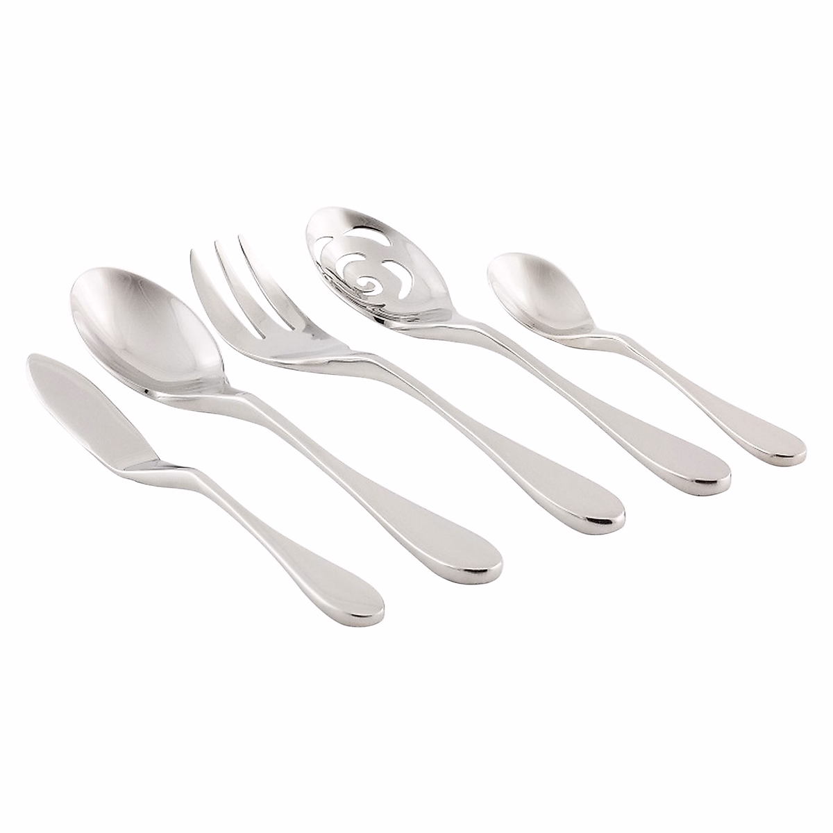 Knork Gloss 5-Piece Serving Set
