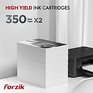 245XL Ink Cartridge for Canon PG-245XL 2 Pack, Higher Yield Compatible with Canon Pixma MX490 MX492 MG2522 TS3100 TS3122 TS3300 TS3322 TS3320 TR4500 TR4520 TR4522 MG2500 Printer