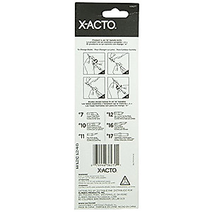 ELMERS Xacto Black Gripster Knife with Safety Cap (X3627)