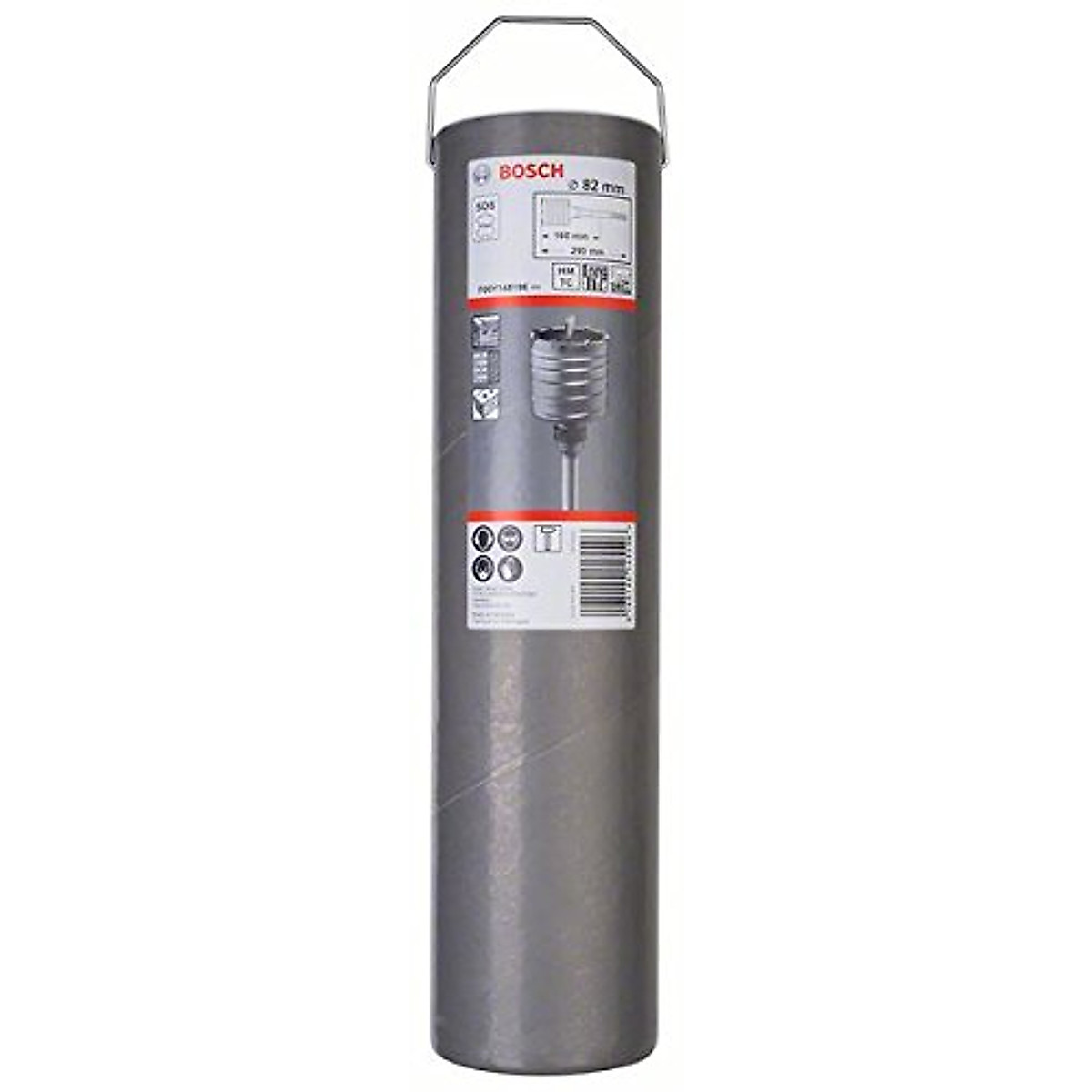 Bosch Accessories 1x SDS Max-9 Core Cutter (for Concrete, Concrete Building Block, Brick, Ã˜ 82 x 80 x 160 mm, Accessory for Rotary Hammer Drills)