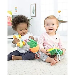 Skip Hop Baby Stroller Toy, Farmstand Grow & Play Jitter, Cactus