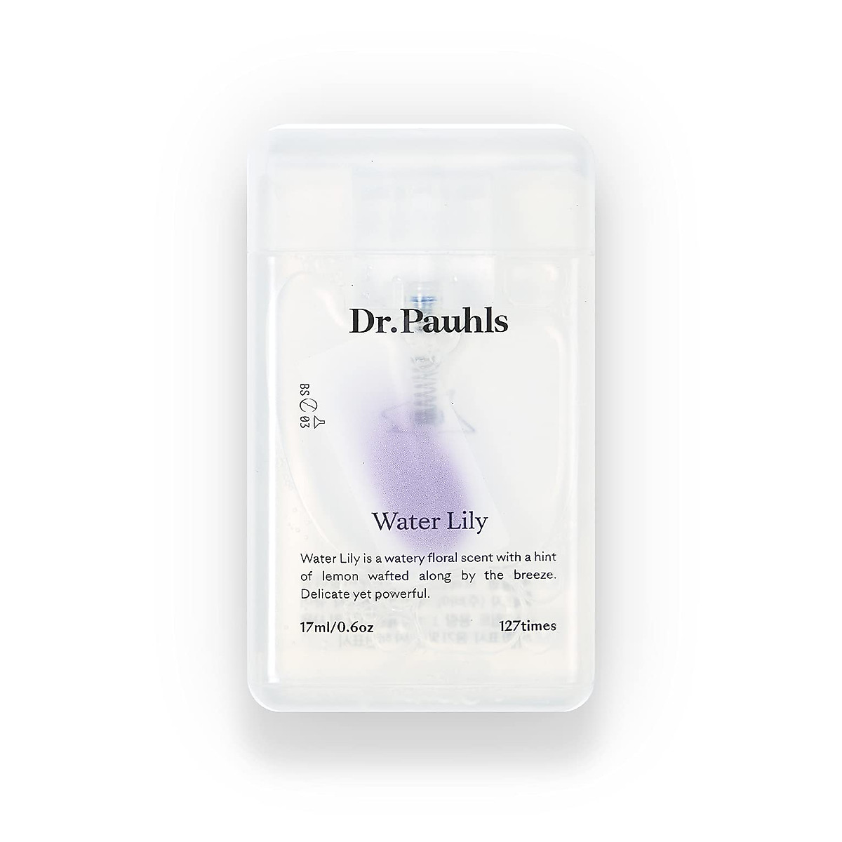 Dr. Pauhl’s Moisturizing and Refreshing Breath Spray With Natural Ingredients- Reduce Dry Mouth Symptoms and Gives Instant Fresh Breath Warter Lily 17ml (0.6 Oz) - 270 Sprays