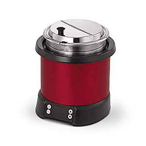 Vollrath 7470140 Mirage 7-Quart Induction Soup Rethermalizer, Red, 120-Volts, NSF
