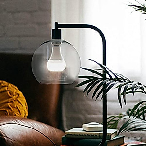 Skelang Clear Glass Shade, Globe Lampshade with 1.73" Fitter Opening, Fixture Replacement Globes for Pendant Light, Lamp, Wall Sconce