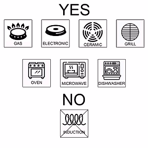 Jovely Korean Stone Bowl Set, Authentic Ttukbaegi Korean Earthenware Pot, Twice-Fired Natural Korean Clay Pot for Cooking, Microwave & Dishwasher-Safe