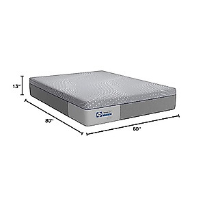 Sealy Posturepedic Hybrid Lacey Soft Feel Mattress and 9-Inch Foundation, Queen