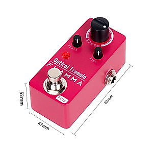 FLAMMA FC16 Optical Tremolo Guitar Effects Pedal Mini Portable True Bypass