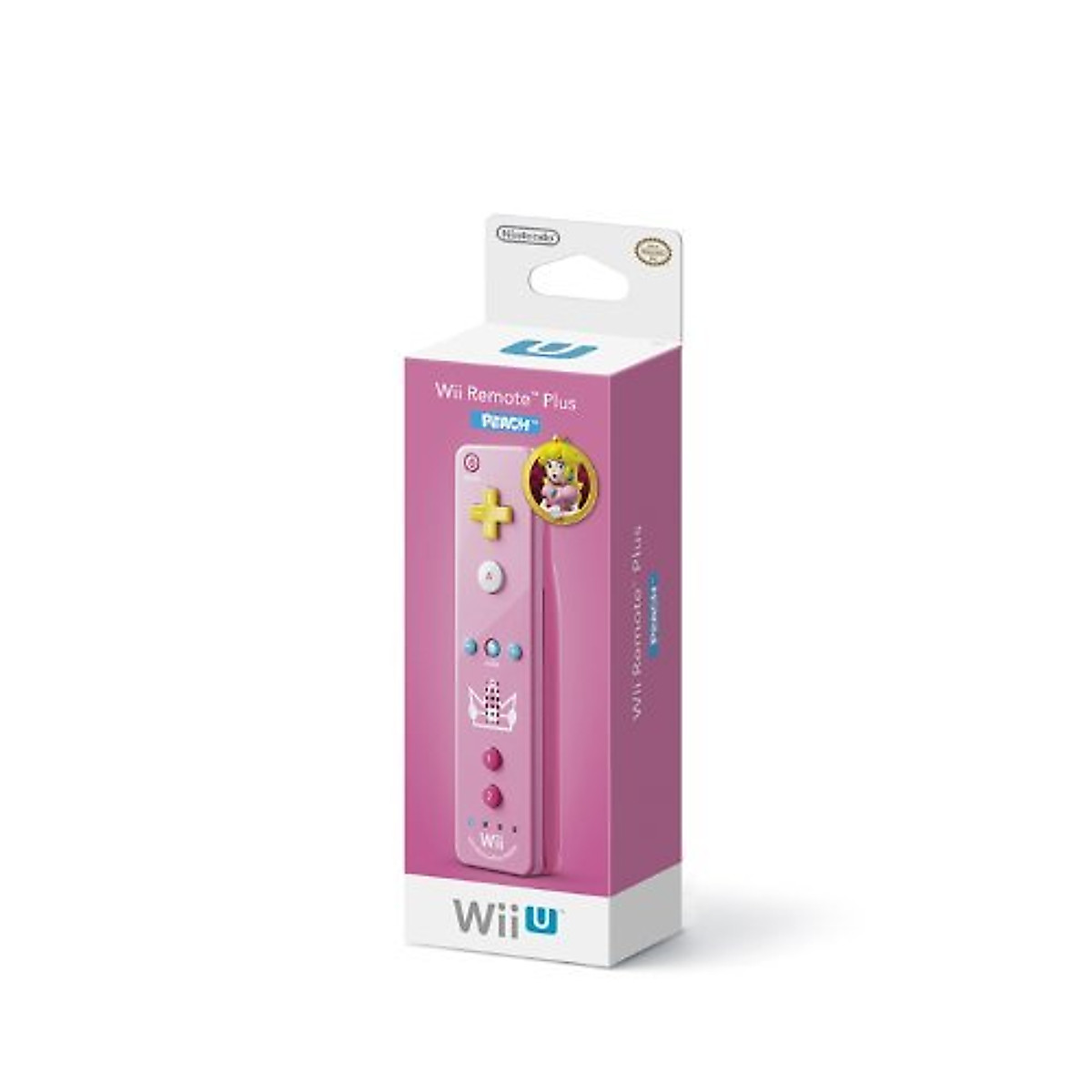 Wii Remote Plus: Princess - Peach (Renewed)