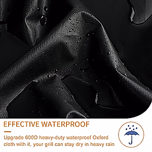 Jiesuo 28 Inch Blackstone Griddle Cover, Flat Top Grill Cover 28 inch, Heavy Duty Waterproof Blackstone 28 Inch Griddle Cover