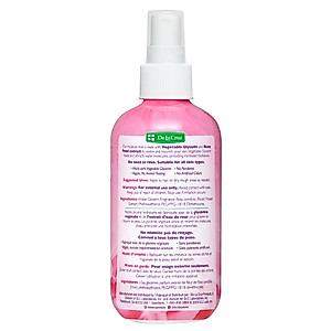De La Cruz Rose Water and Glycerin Spray for Face - Rosewater Facial Toner and Moisturizer Mist for Skin and Hair 8 fl oz (236 mL)
