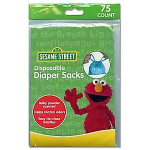 Blue Cross Diaper Sacks - 75 ct