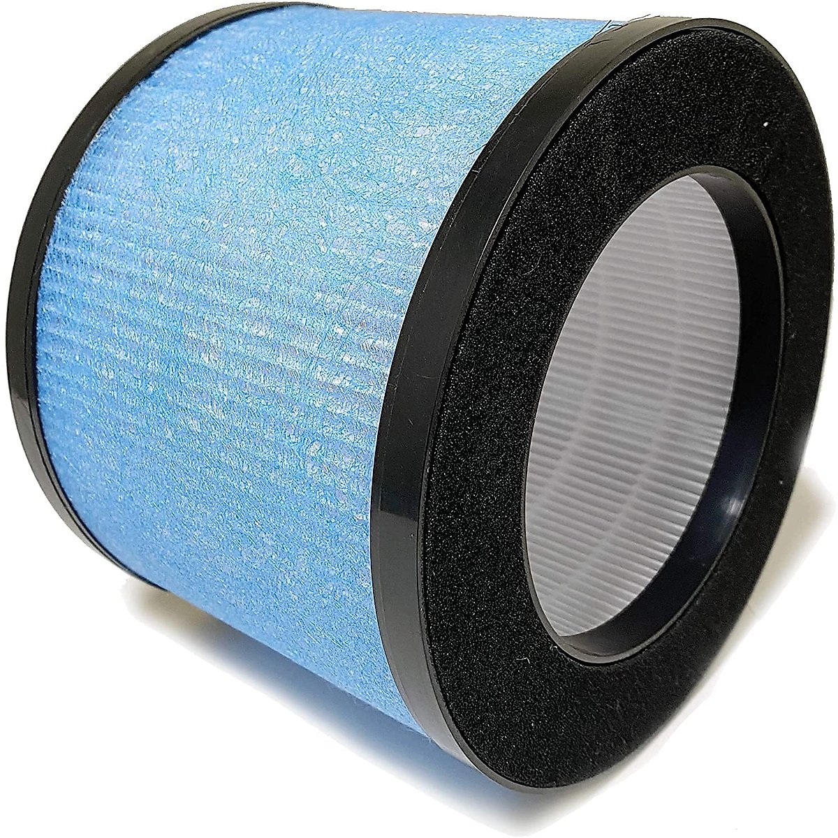 Nispira True HEPA Replacement Filters, Compatible with TOPPIN TPAP002 Air Purifier Comfy Air C1, Compared to Part# TPFF002, 2-Pack