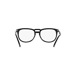 Persol PO3278V Square Prescription Eyewear Frames, Black/Demo Lens, 51 mm