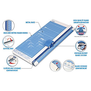CARL Professional Rotary Paper Trimmer 18 inch