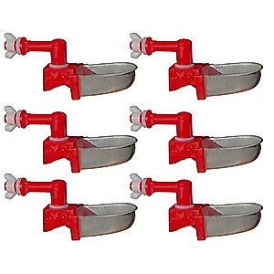 RentACoop DIY Small Animal Watering Metal Cups KIT for Small Animals/Pet/Bunny/Ferret/Chicken/Hamster/Guinea Pig/Rabbit/Chinchilla/Mouse/Rat