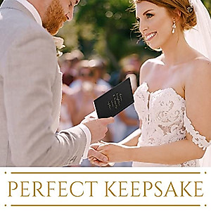 Gold Foil Vow Books, Vow Books for Wedding, Vow Books His and Hers, Vow Book, Small Vow Book, His Her Vow Book, Our Vows Book, Vow Book His Her, Wedding Vow Book, Wedding Vow Booklet