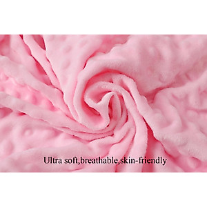 Minky Nursing Pillow Cover Set 2 Pack Nursing Pillow Slipcovers, Ultra Soft Compatible with Boppy Pillow,Standard Pillow for Baby Boy Girl Grey and Pink