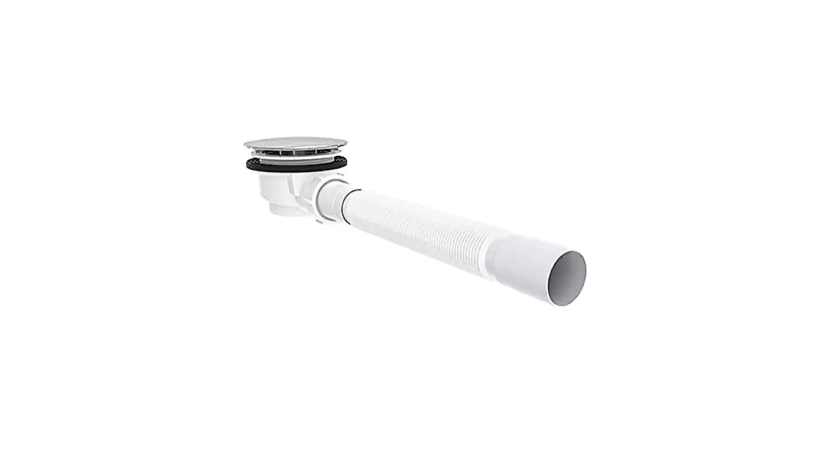 MUCOL 90-Degree Shower Drain - High Flow & Easy Clean