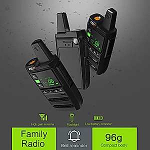 Long Range Walkie Talkies Waterproof,2 Pack FRS Rechargeable Two Way Radios Adults USB Charging Battery Portable No 50 Miles for Outdoor Hunting Camping Hiking Off Roading Accessories GZ20