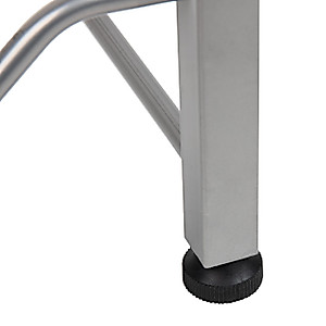 Mind Reader 5 Gallon Water Jug Stand, Water Bottle Holder, Water Cooler Stand, Rack, Metal, 13.5"L x 13.5"W x 28.75"H, Silver