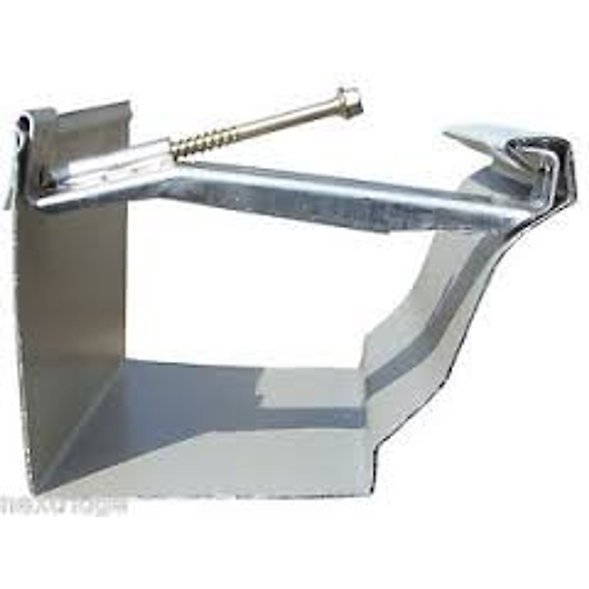 Speed Screw 6 inch gutter hanger with clip 25 pack