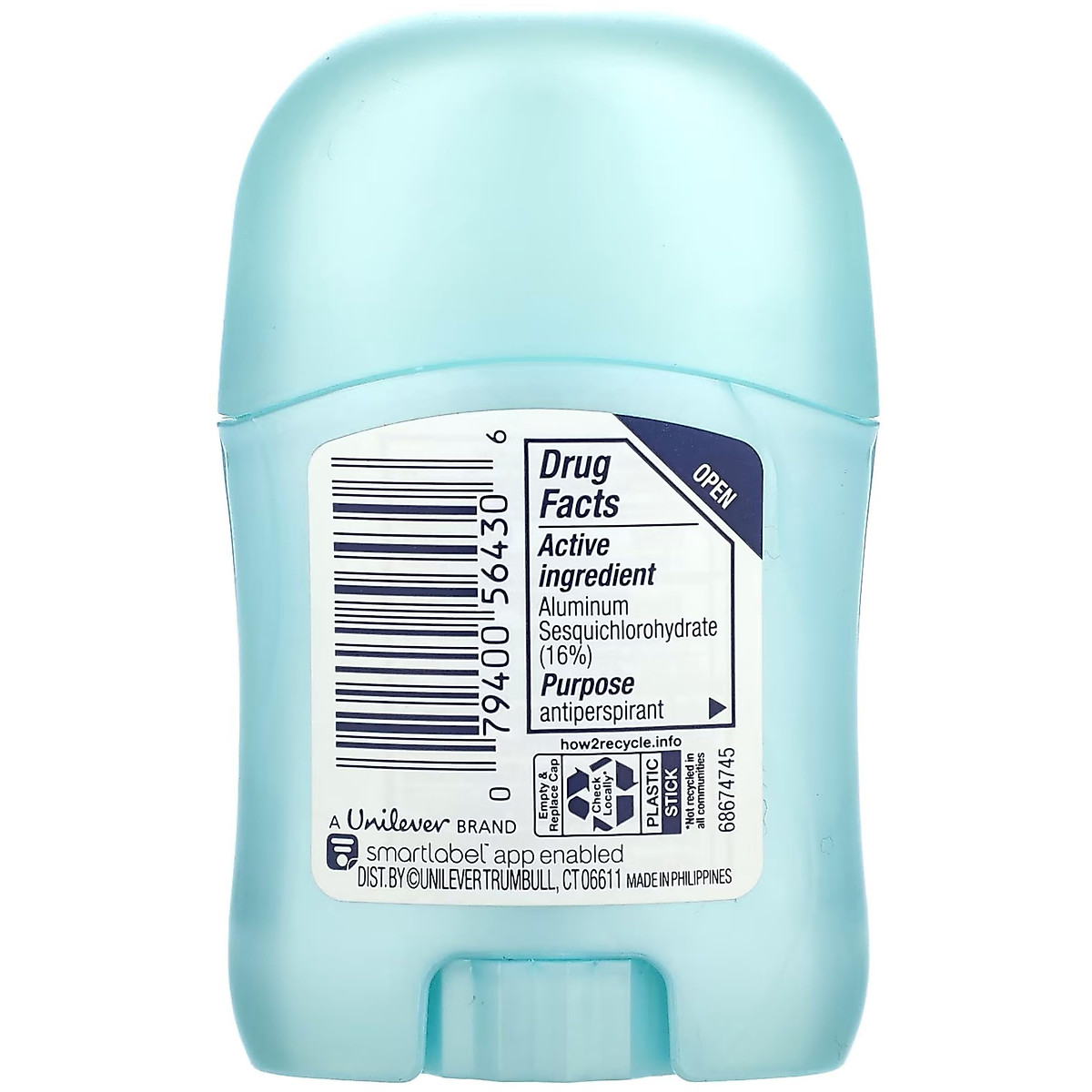 Degree 72H Motion Sense Protection Antiperspirant Deodorant Stick Shower Clean, 0.5 oz (Pack of 3)