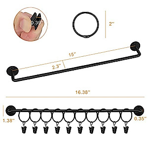 Viklluyr Hat Wall Rack Cap Organizer: Baseball Hat Racks Display Holder with 20 Hooks - Modern Metal Black Hats Storage Wall Mounted Caps Hanger Set of 2 for Closet Door Bedroom Entryway Laundry