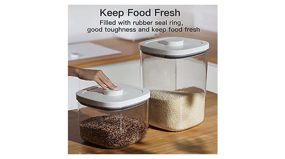 LivLab 10 Lbs Rice Dispenser: Organize Your Kitchen
