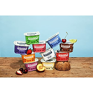 Icelandic Provisions, Peach and Cloudberry Thick and Creamy SKYR, 5.3 Ounce