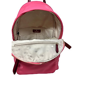 Kate Spade New York Chelsea Medium Nylon Backpack, Deep Dahlia (WKR00556-651)