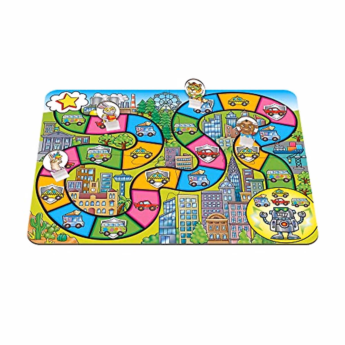 Orchard Toys Moose Games Times Tables Heroes. an exciting Multiplication Game, Superhero Play. for Ages 6-9 and for 2-4 Players