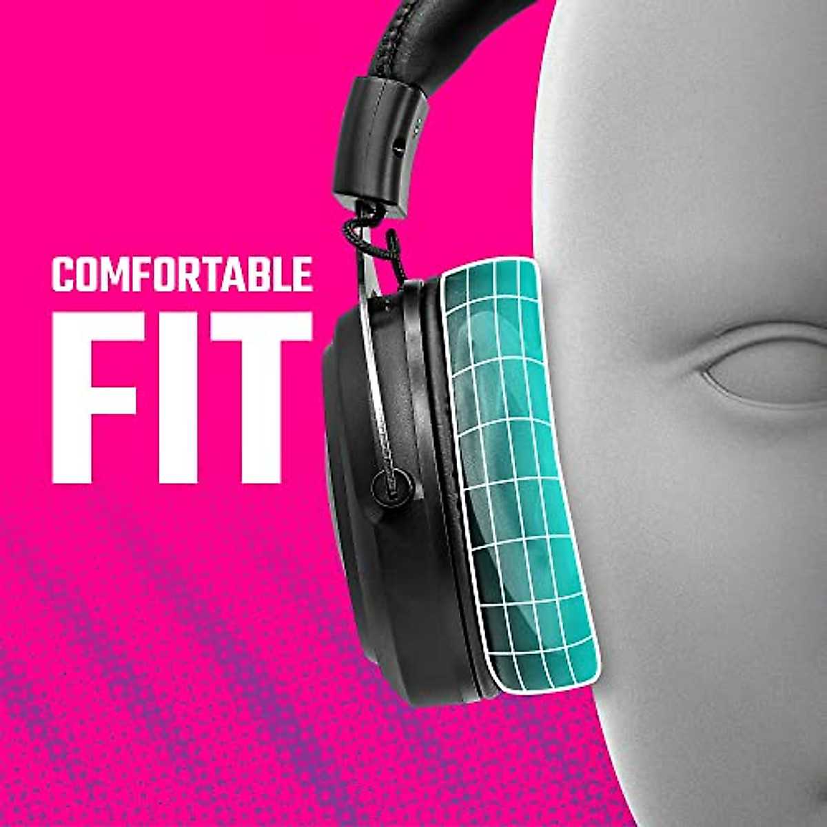 Cooler Master CH331 Gaming Headset Virtual 7.1 Surround Sound, Omnidirectional Mic, Durable Aluminum Frame, RGB Illumination, Detachable Omni-Directional Boom Mic, USB Connectivity (CH-331)