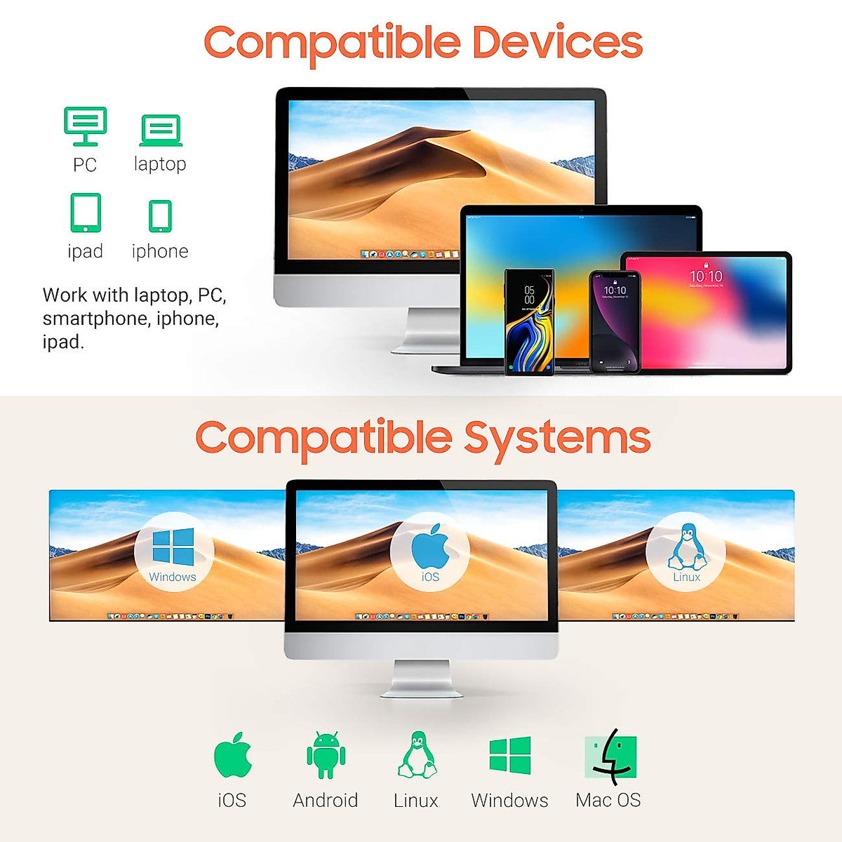 Tera 1D Wired CCD Barcode Scanner: No Laser - Eye Safe, CCD Screen Scan Handheld Bar Code Reader USB Linear Bar Code Scanner Fast and Precise Scan Plug and Play for Payment Pos Model 1500C