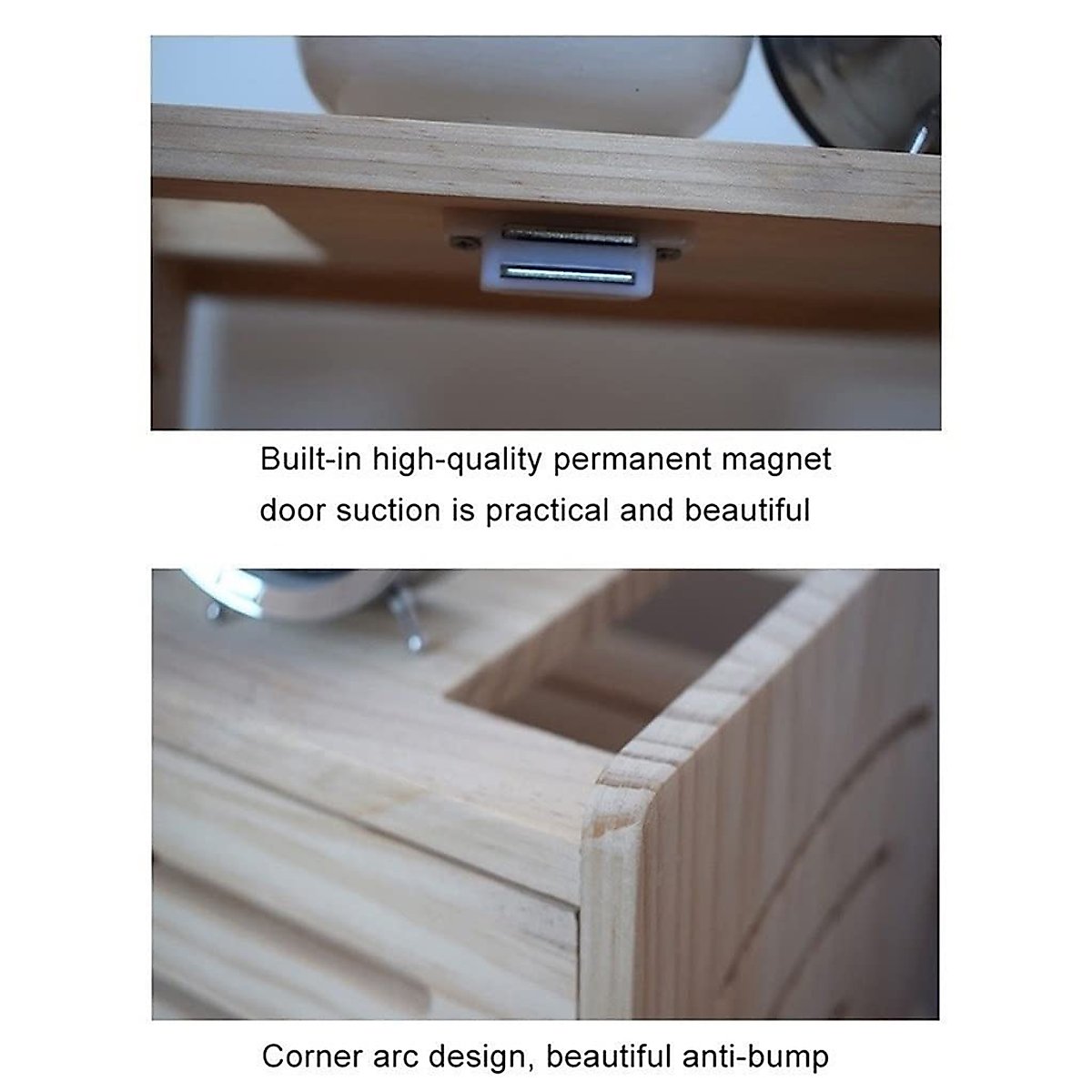 Wireless WiFi Router Storage Box WiFi Set-top Box TV Accessories Rack Office Desktop Storage Box Large Capacity Storage Box