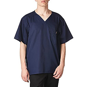 Carhartt Ripstop: Men’s Chest Pocket V-Neck Top — Navy, XL