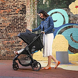 Britax B-Clever Compact Stroller, Cool Flow Teal - One Hand Fold, Ventilated Seating Area, All Wheel Suspension