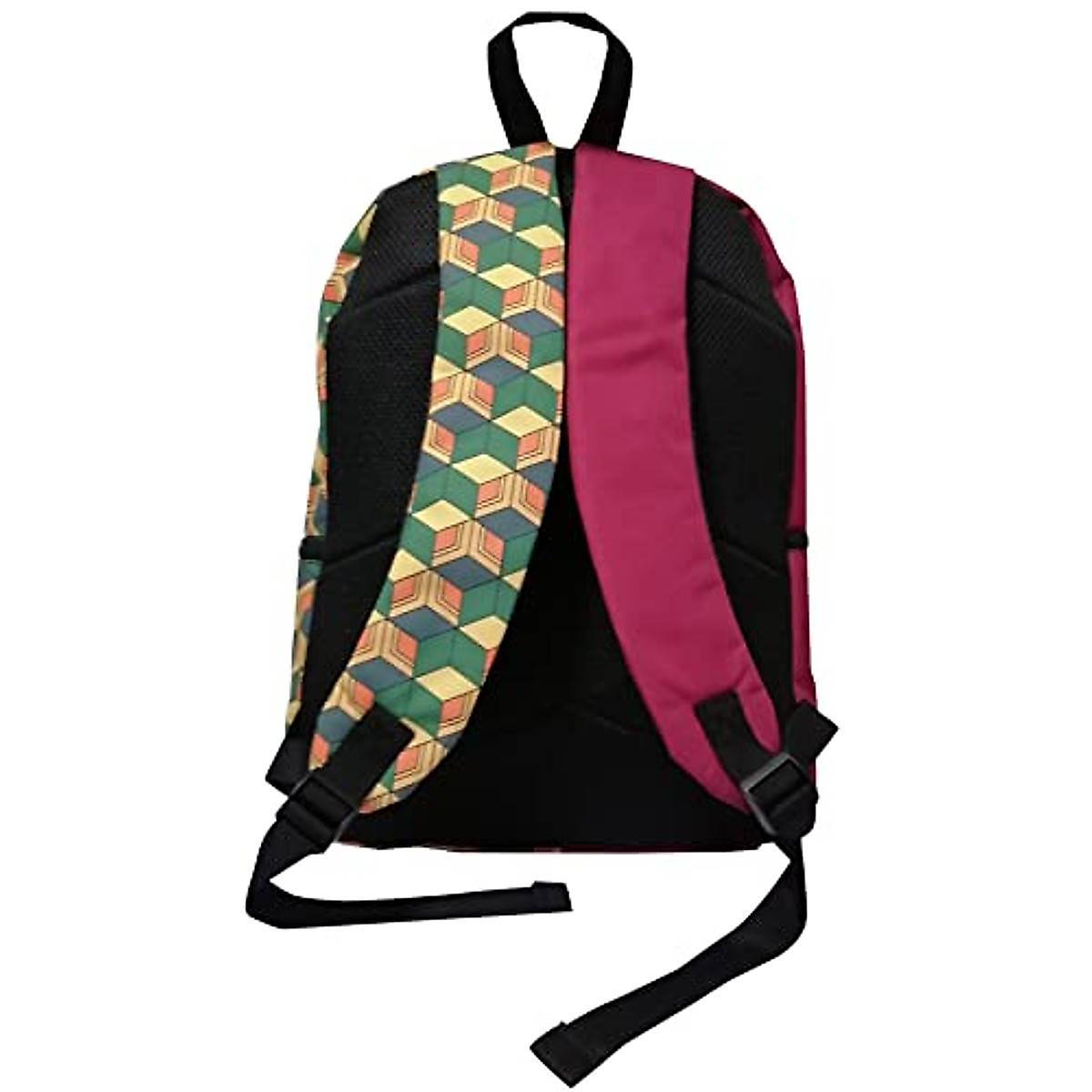 XIXISA 18 INCH Anime Tomioka Giyuu Backpack with Pencil Case, Demon Slayer Backpacks Bookbag Schoolbag Daypack for Teens Large Capacity Travel Bag (18 INCH, Tomioka Giyuu)