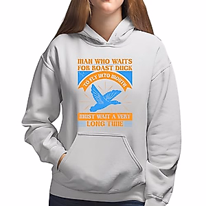 Gift for the Patience who Love to wait for their Goals Gray and Muticolor Unisex Hoodie
