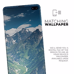DesignSkinz Scenic Mountaintops Protective Vinyl Decal Wrap Skin Cover Compatible with The Samsung Galaxy S20 (Screen Trim & Back Glass Skin)