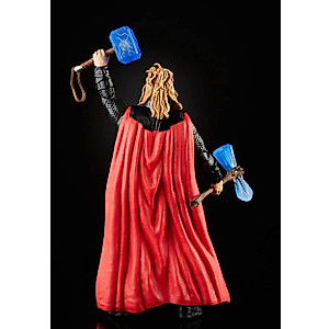 Marvel Hasbro Legends Series 6-inch Scale Action Figure Toy Thor, Infinity Saga Character, Premium Design, Figure and 5 Accessories