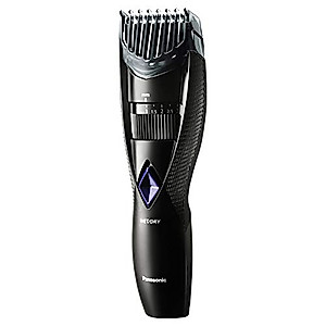 Panasonic ER-GB37 Wet & Dry Electric Beard Trimmer for Men with 20 Cutting Lengths, Standard UK 3pin Plug