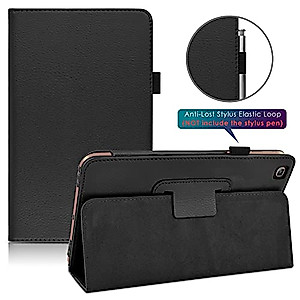DETUOSI Slim Case for Samsung Galaxy Tab 3 8.0" 2014 (SM-T310/T311/T315), Ultra Thin Lightweight Folio Folding PU Leather Full-Body Protective Tablet Book Cover + Multi-Angle Stand + Magnetic Closure