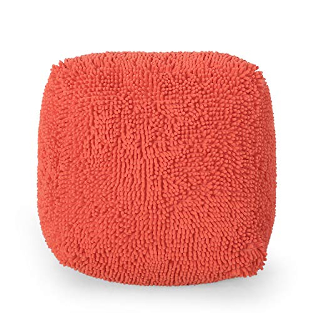 Christopher Knight Home Moloney Pouf, Coral