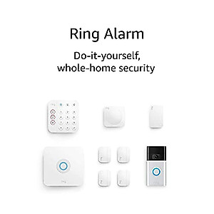 Ring Alarm 8-Piece Kit (2nd Gen) with Ring Video Doorbell (2020 release)