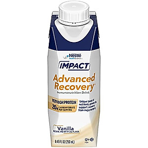 Impact Advanced Recovery, Vanilla, 8.45 Fl Oz, pack of 10