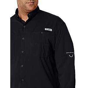 Columbia Sportswear Long Sleeve Tamiami II Shirt BLACK Lg